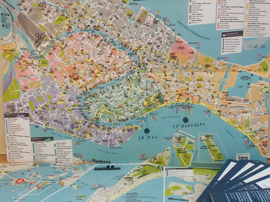 Mappa di Venezia - thiswaymaps mappe personalizzate e vettoriali per ...