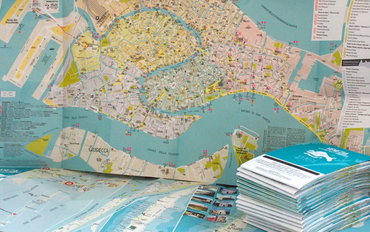 personalized map of venice